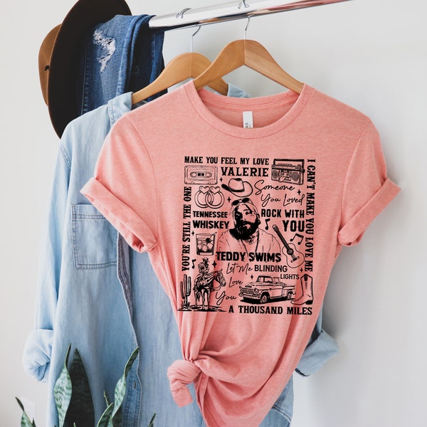 Teddy Swims Tshirt - Etsy