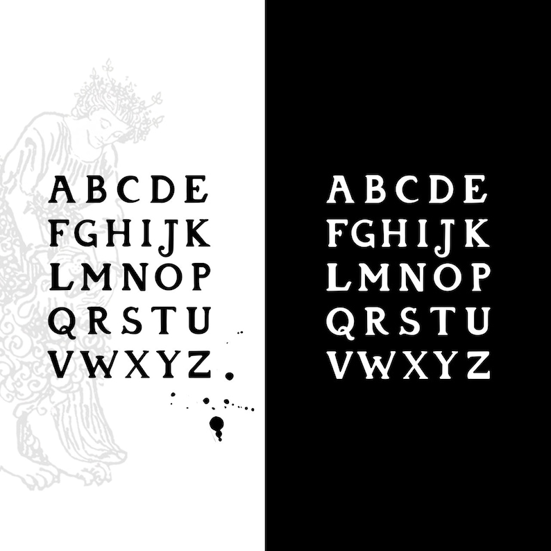 Tarot Font: Hand-drawn, Inspired by A.E. Waite (TTF/OTF Digital ...