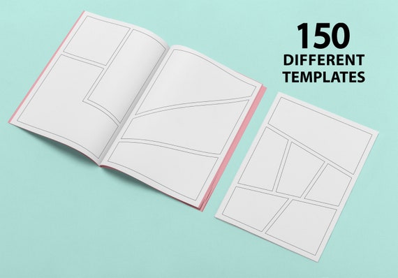 Printable DIY Comic Grids 150 Different Templates PDF | Etsy Australia