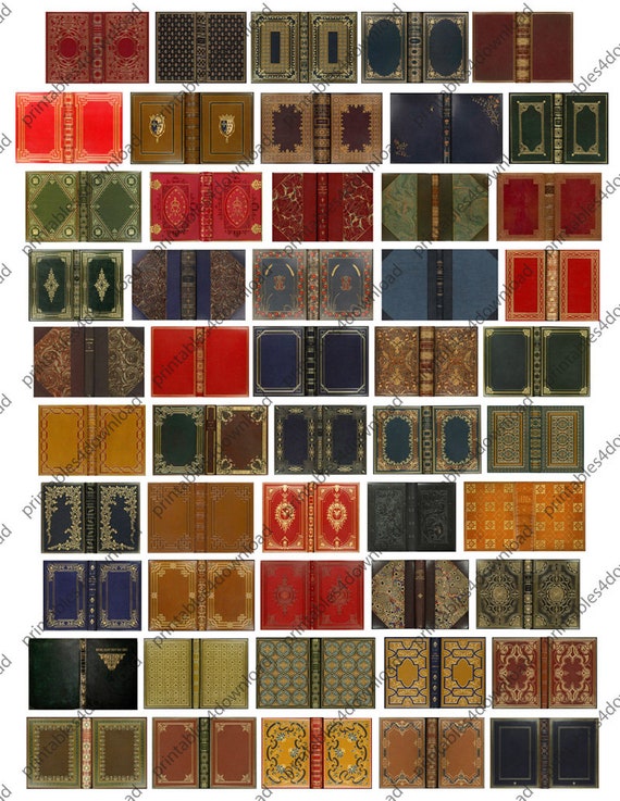 Mini Book Cover Template