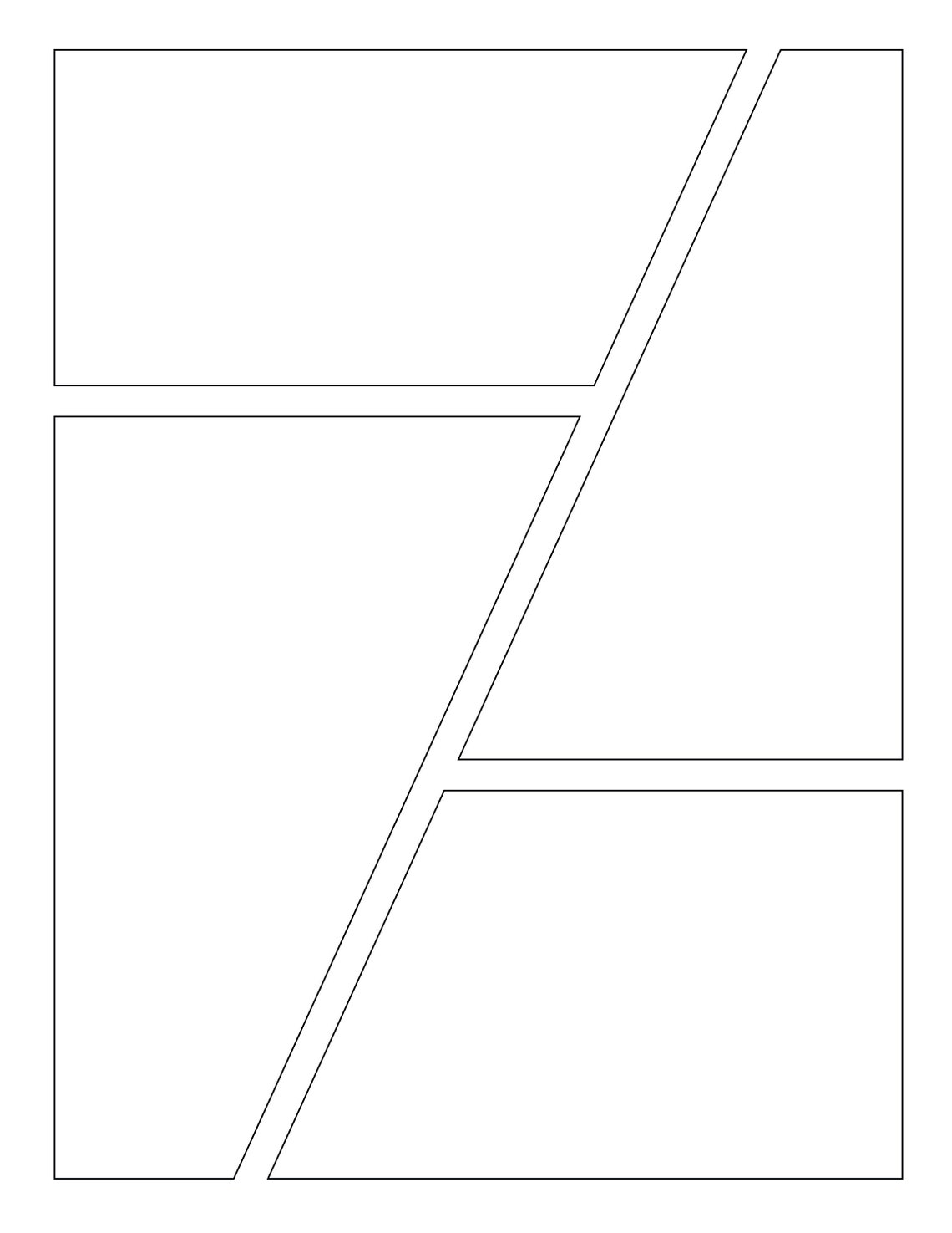 Printable DIY Comic Grids 150 Different Templates PDF | Etsy