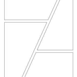 Printable DIY Comic Grids | 150 Different Templates | PDF Format | 8.5 ...