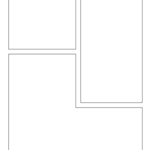 Printable DIY Comic Grids 150 Different Templates PDF Format 8.5 X 11 ...