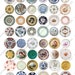 48 Printable Miniature Plates 1:24 | 48 Plates | Instant Digital ...