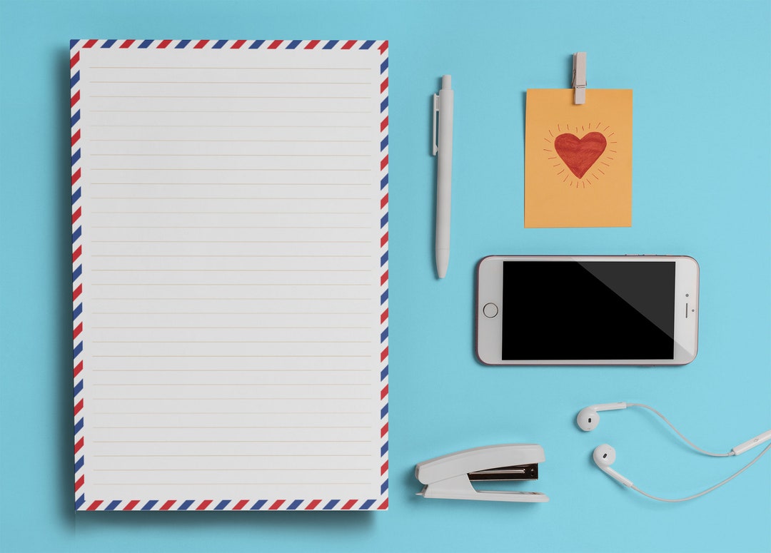 Vintage Retro "air Mail" Printable Paper | 300dpi High Resolution Jpgs ...