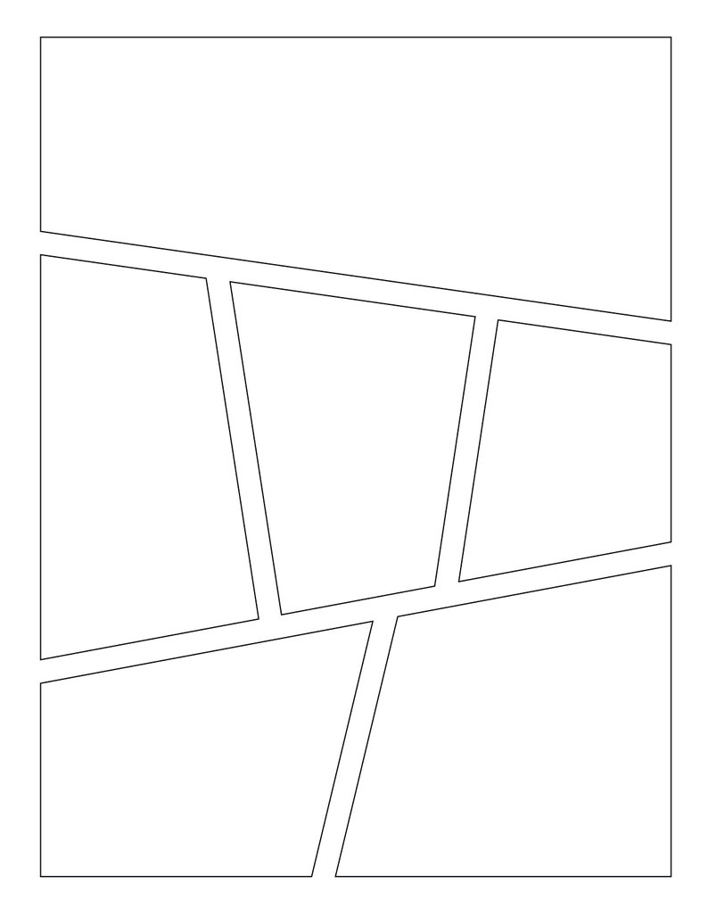 Printable DIY Comic Grids 150 Different Templates PDF - Etsy