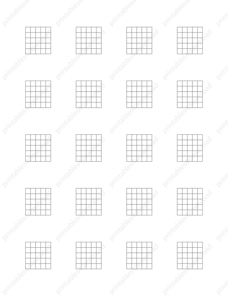 Guitar Chord Fretboard Printable Sheet for Musicians | High Resolution ...