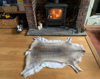 Reindeer Hide Throw & Rug - Etsy