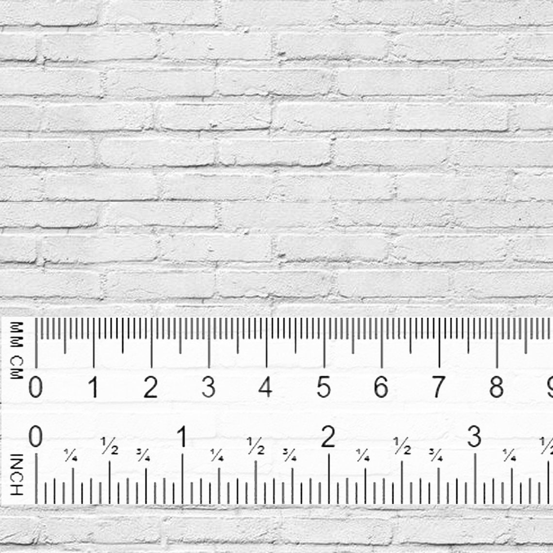 Dollhouse White Brick Wallpaper 1:12 Scale Modern Farmhouse - Etsy