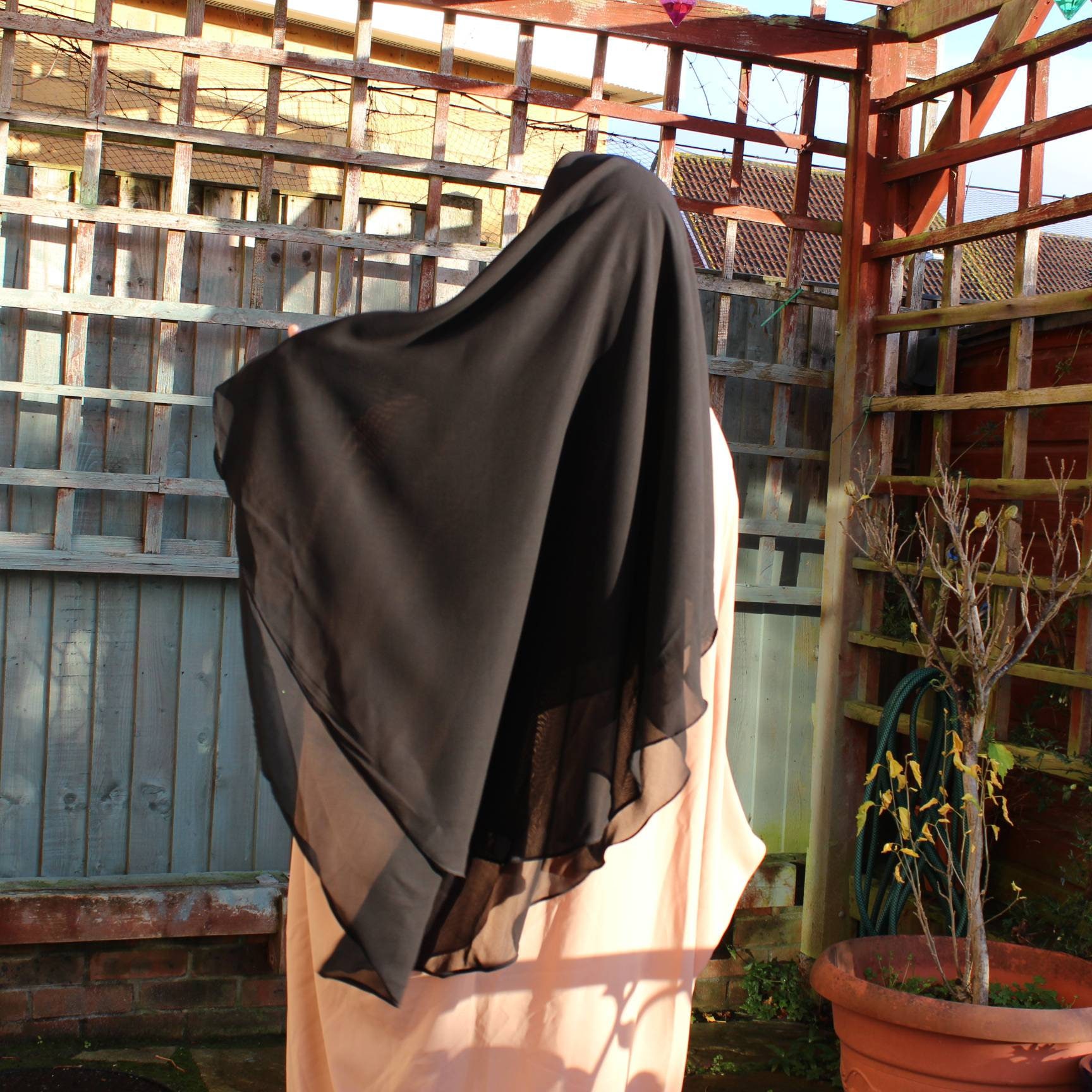 Three Layer Luxury Niqab - Etsy
