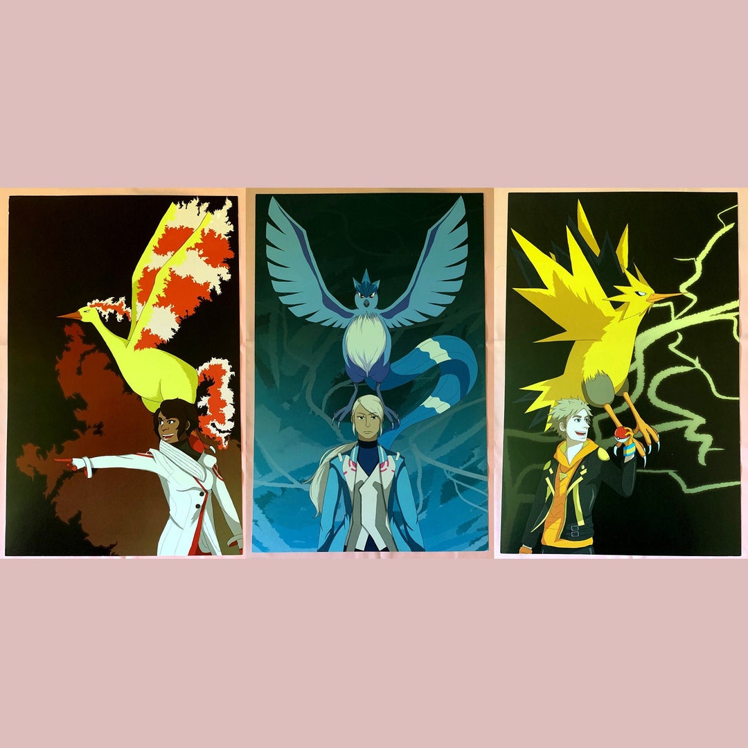 Pokemon Go Team Leader Print - Etsy