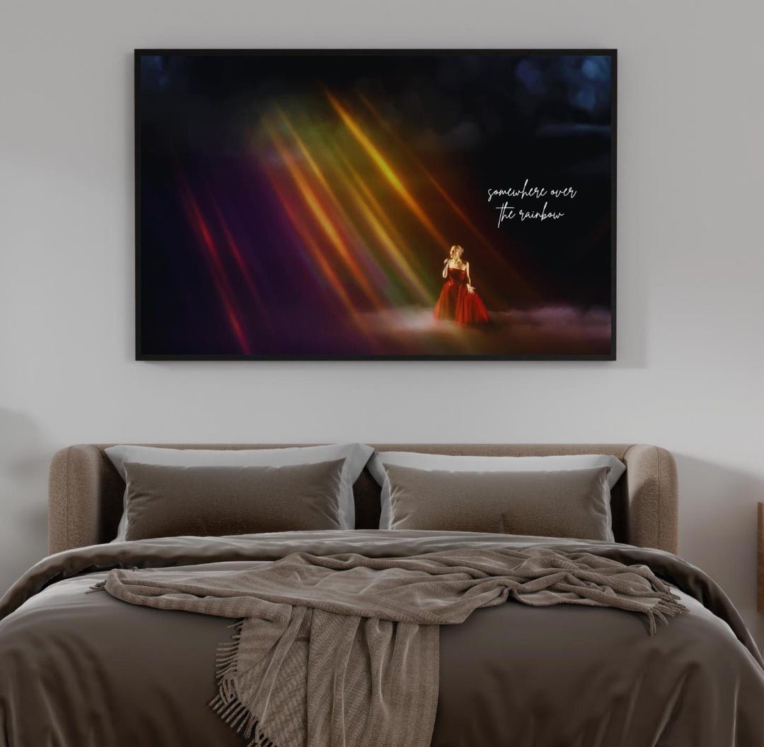 Ariana Grande Somewhere Over the Rainbow DIGITAL Print Poster - 97th ...