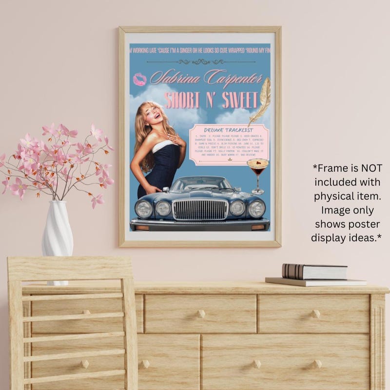 Sabrina Carpenter Poster Prints - Etsy