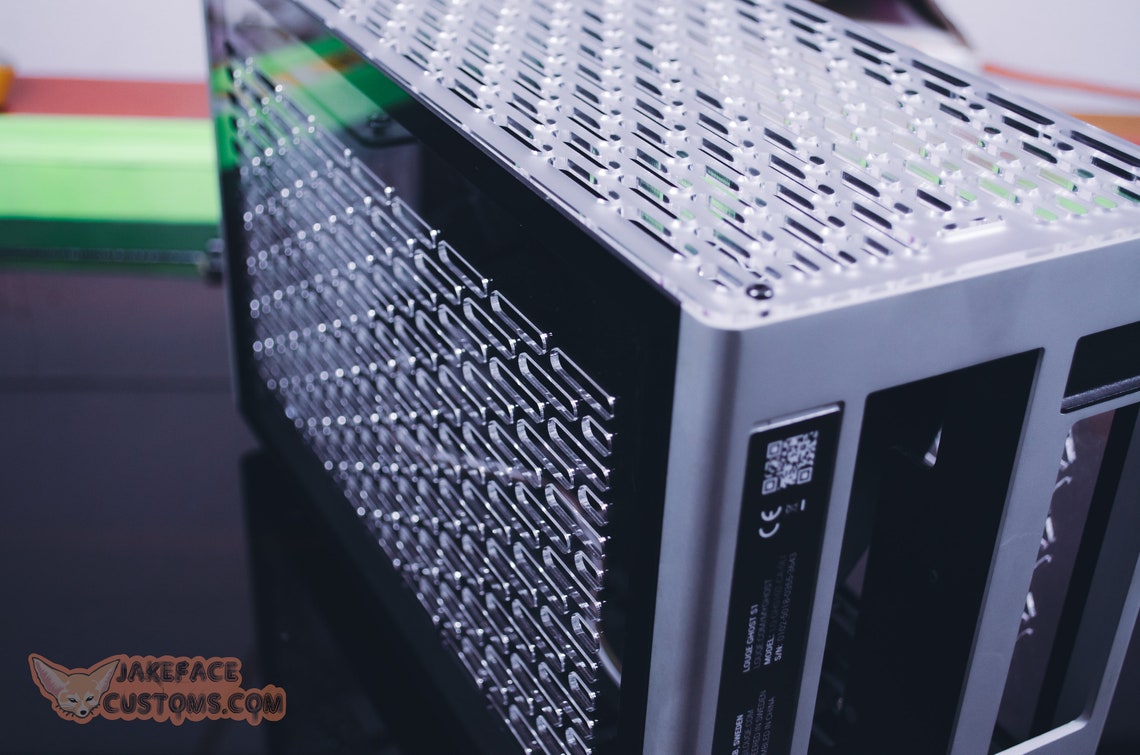 Louqe Ghost S1 Custom Vented Side Panel - Etsy