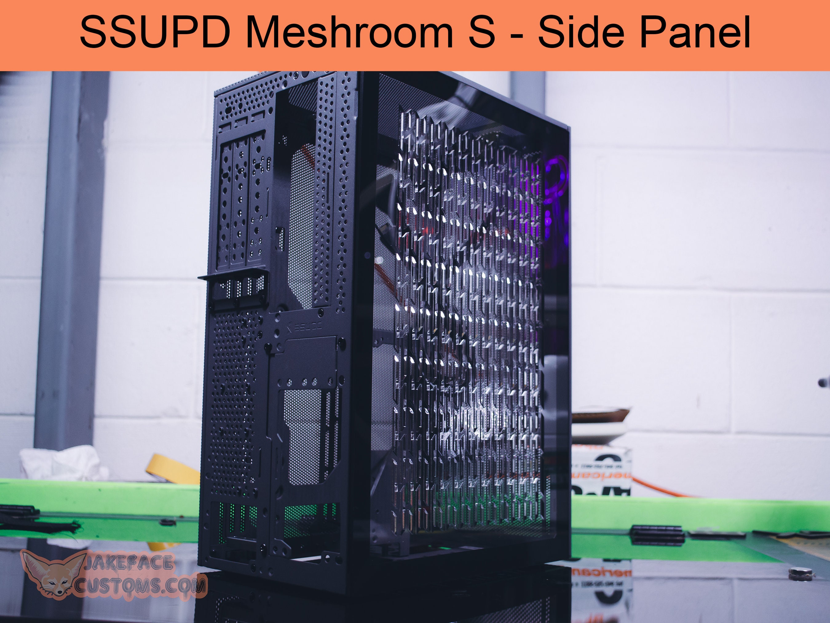 SSUPD Meshroom S Custom Vented Side Panel - Etsy Sweden