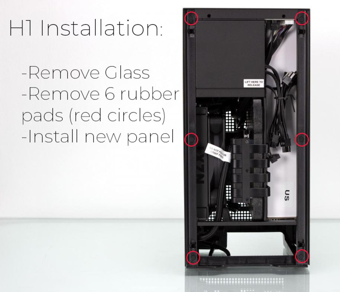 NZXT H1 V1 2020 Custom Vented Front Panel - Etsy