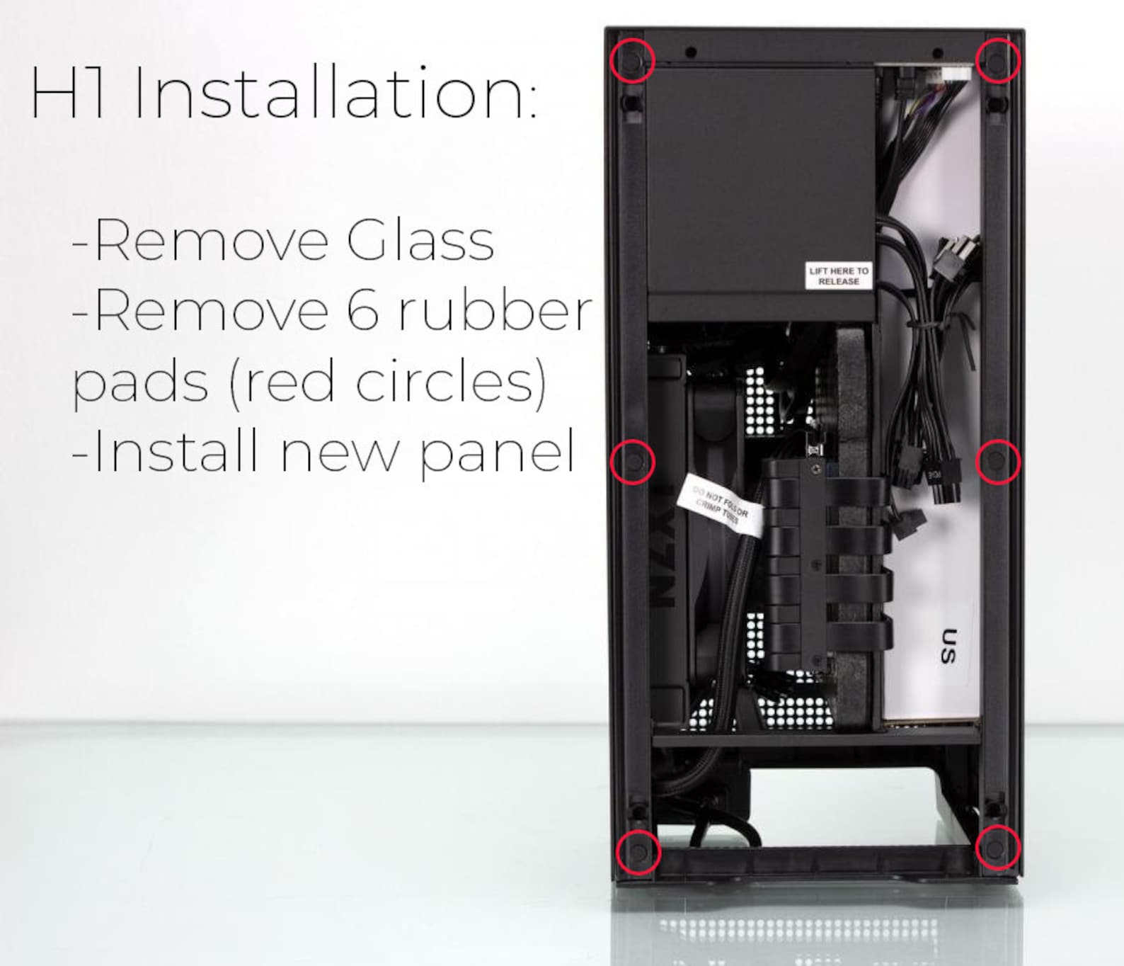 NZXT H1 V1 2020 Custom Vented Front Panel - Etsy