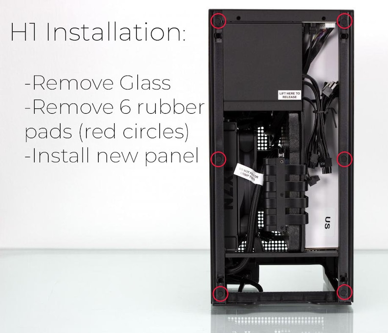 NZXT H1 V1 2020 Custom Vented Front Panel - Etsy