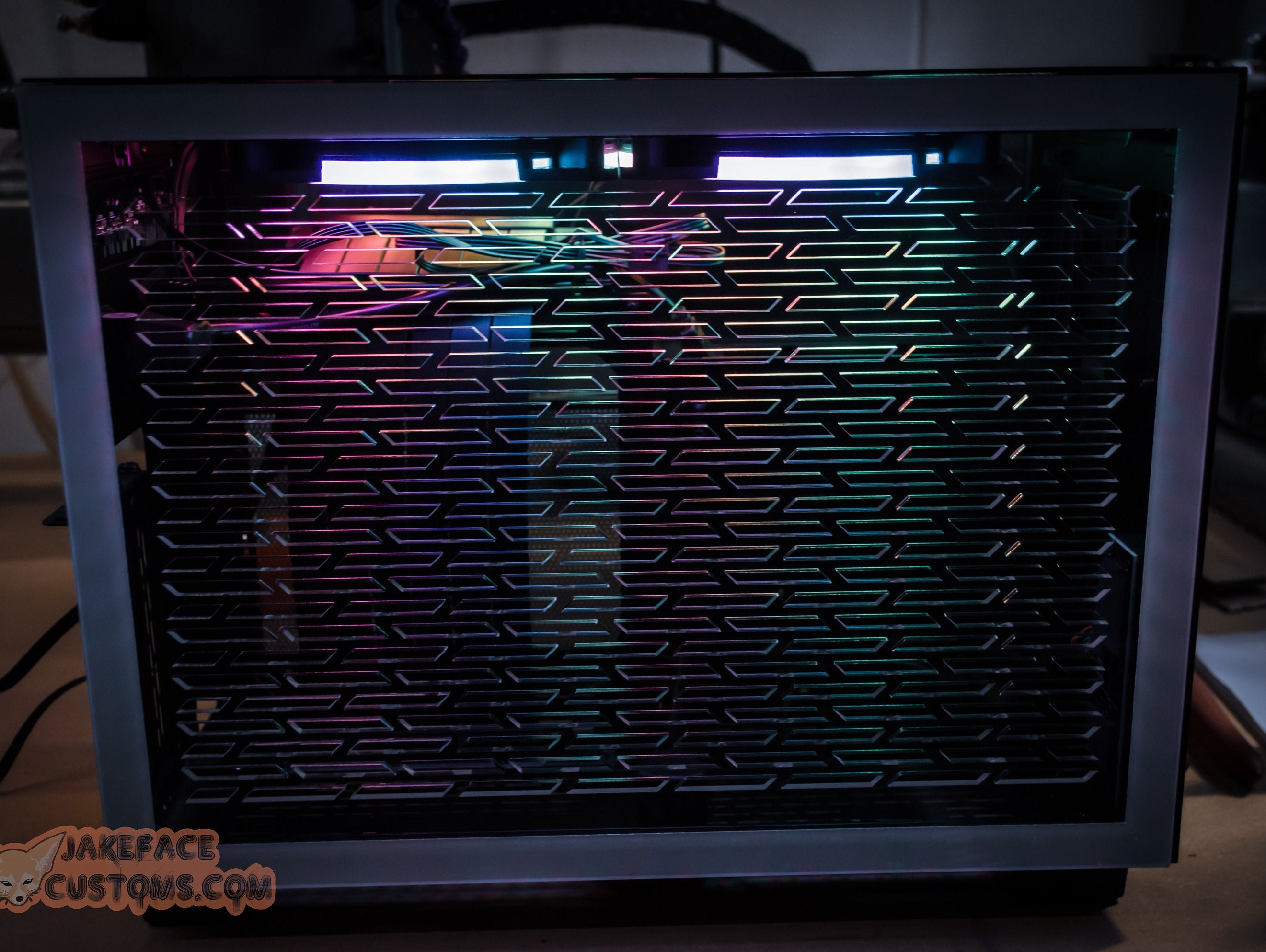 Lian Li Q58 FULL SIZED Custom Vented Side Panel - Etsy