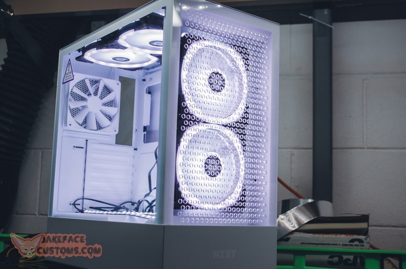 The Original NZXT H5 Elite and Flow Custom Vented Front Panel - Etsy