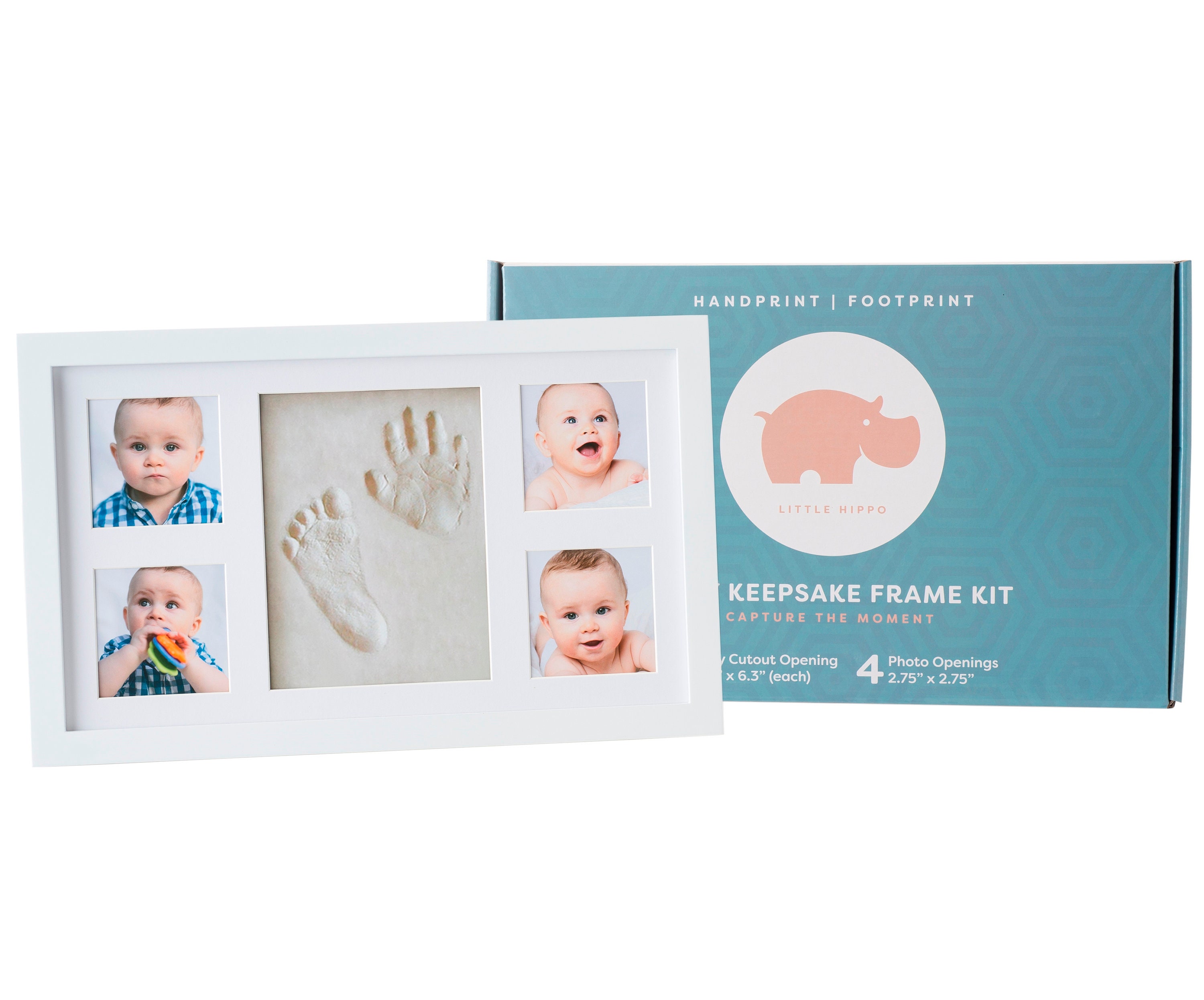 DELUXE Baby Footprint Picture Frame Newborn Keepsake Kit - Etsy Hong Kong