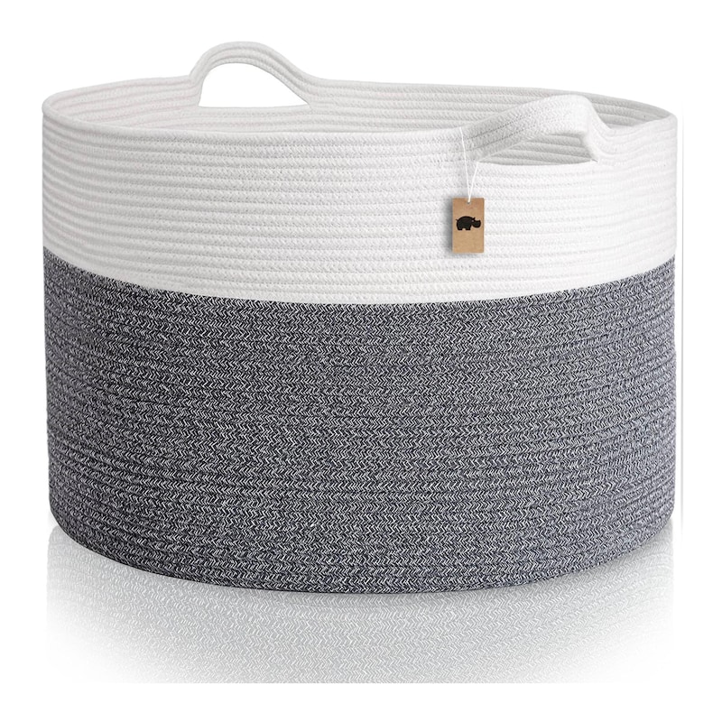 Woven Basket Toy Box - Etsy