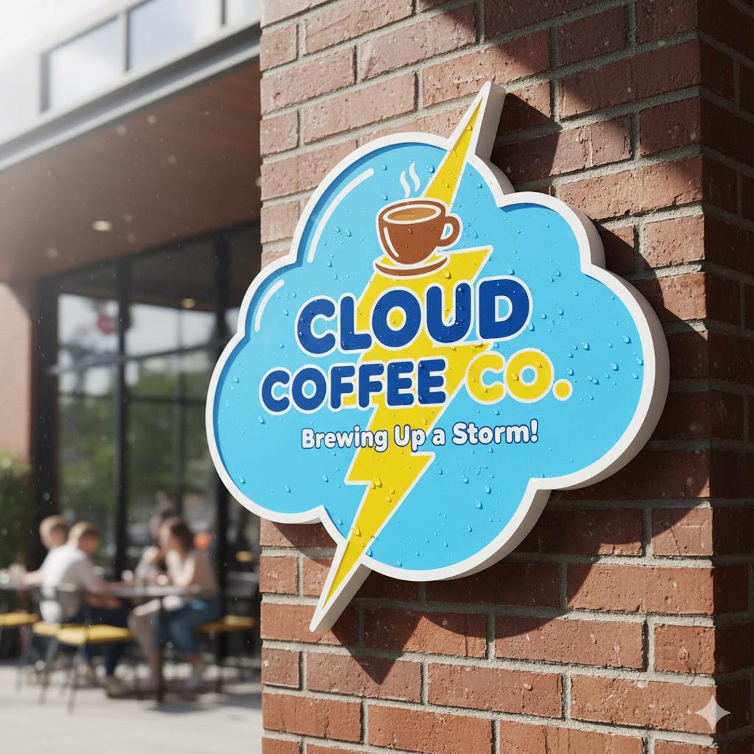 Custom PVC Logo Sign: Weatherproof Business Branding for Offices ...