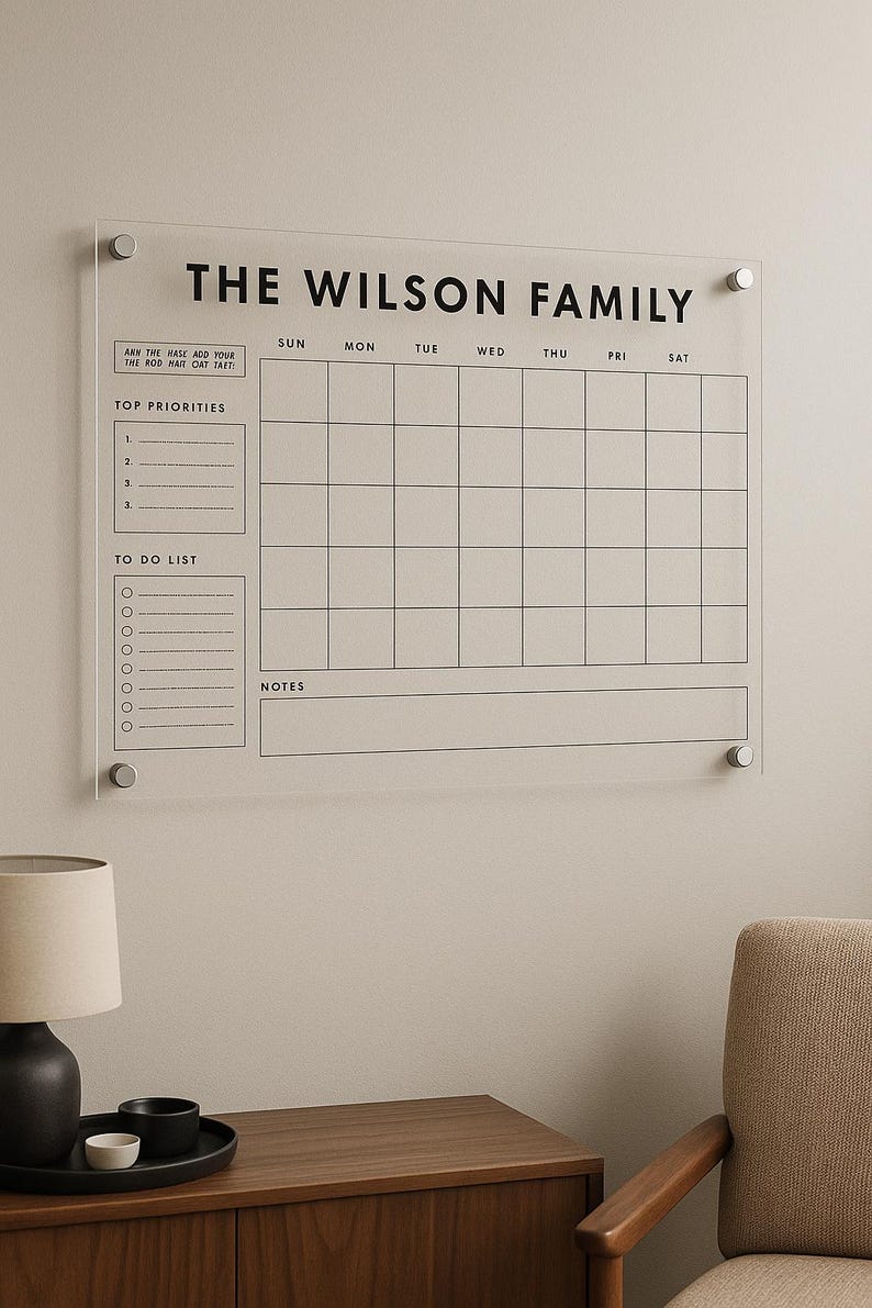 Acrylic Medical To-do List Checklist | Dry Erase Clinic Task Board ...