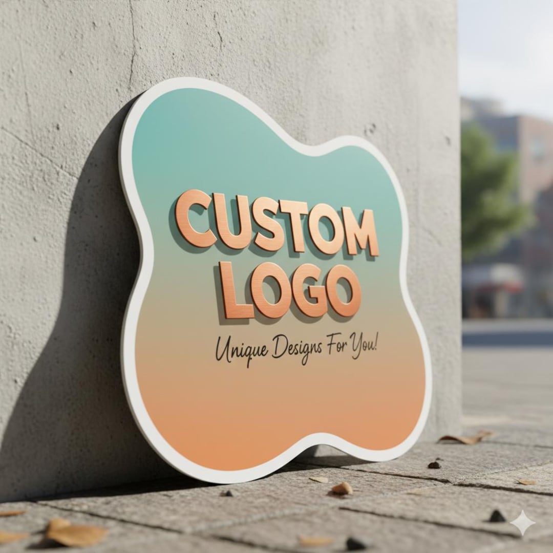Custom PVC Logo Sign - Lightweight, Weather-resistant Design - Etsy