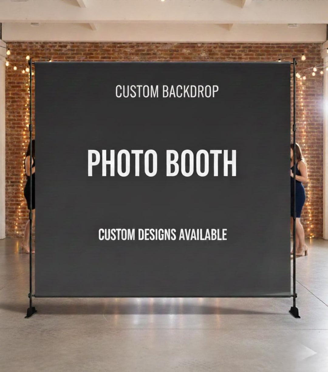 Custom Photo Booth Backdrop Banner: Personalized Event Decor, Wedding ...