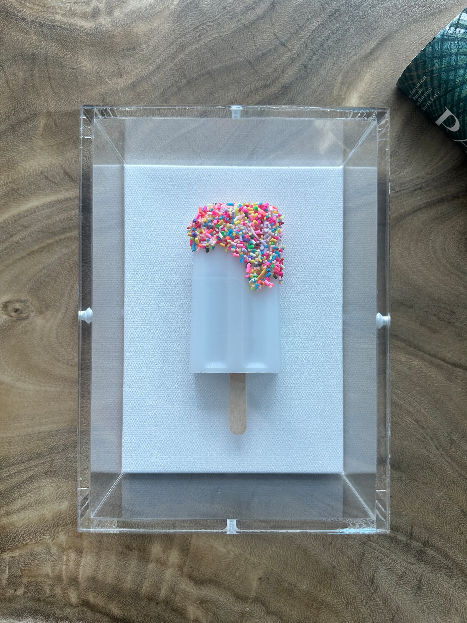Pop Art Popsicle Sculpture: Acrylic Framed Individual Pop - Etsy