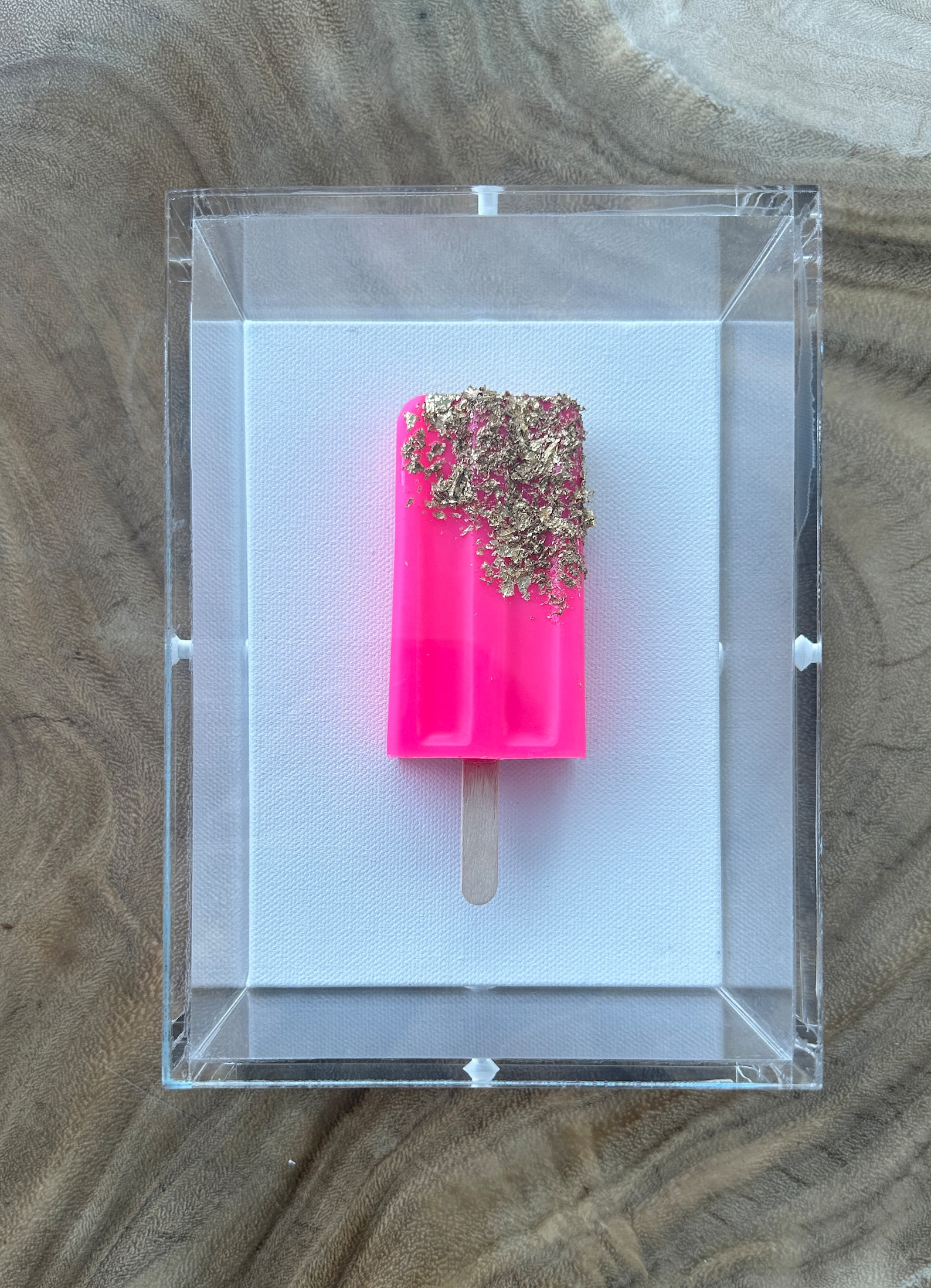Pop Art Popsicle Sculpture: Acrylic Framed Individual Pop - Etsy