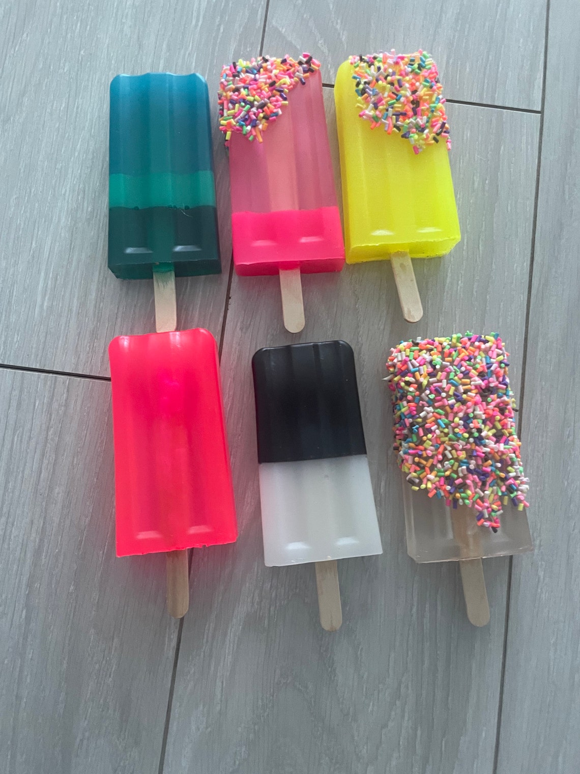 Resin Ice Pops Popsicle POP ART Visual Art Sculpture - Etsy