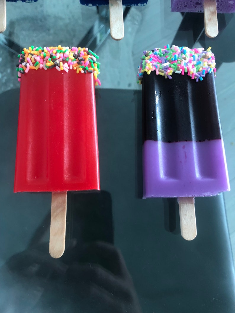 Resin Ice Pops Popsicle POP ART Visual Art sculpture | Etsy