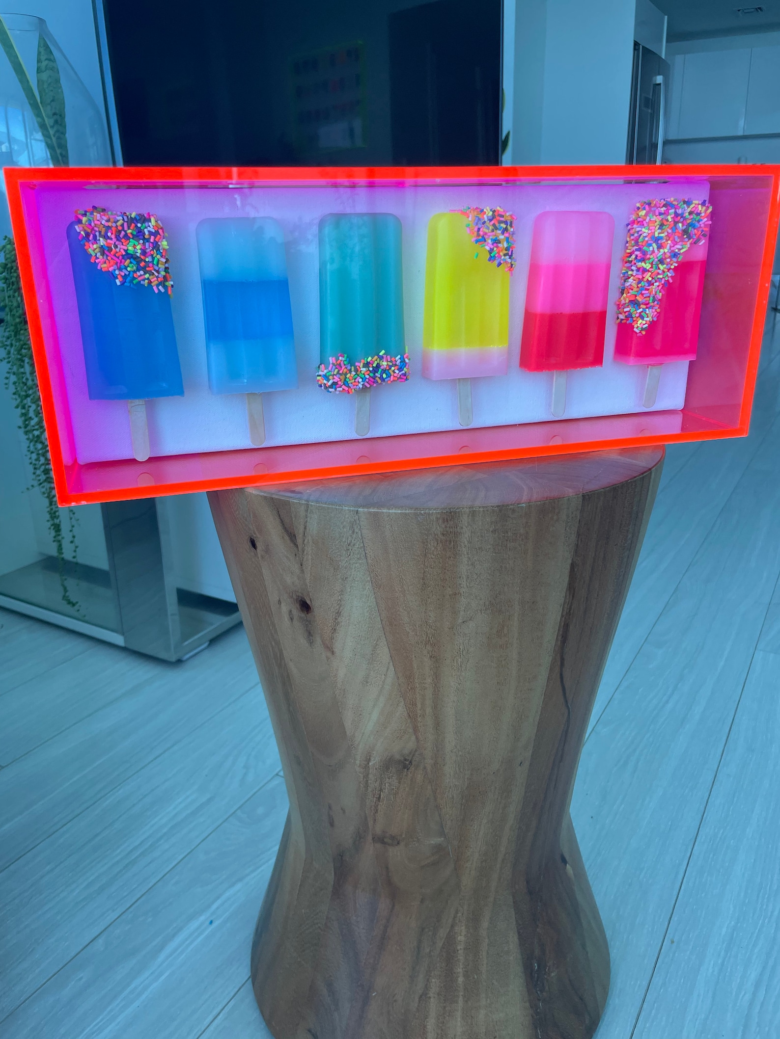 6x16 NEON POP ART 3D Custom Art - Etsy