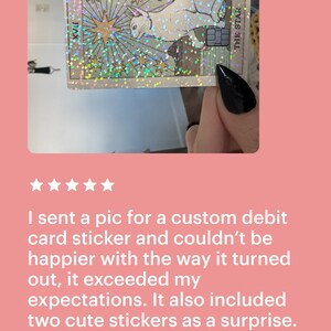 Personalized Debit / Credit Card Skin Custom Vinyl Sticker Cover ...