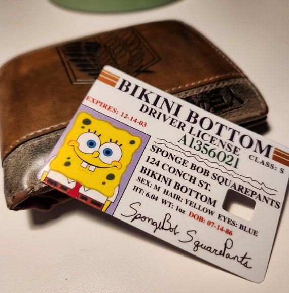 Spongebob Credit Card