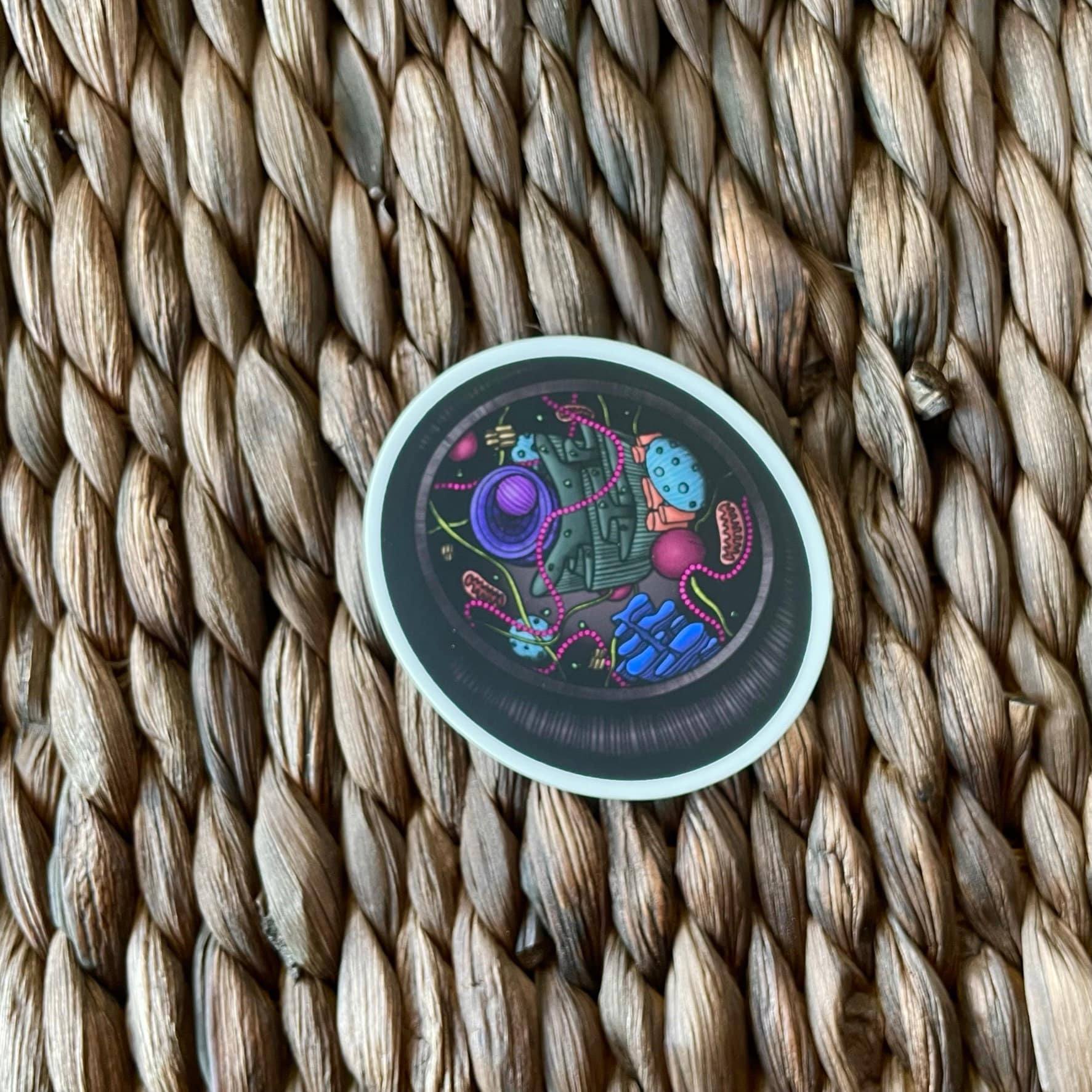 Cell Sticker Gift for Scientist Microbiology Sticker Graduation Gift ...