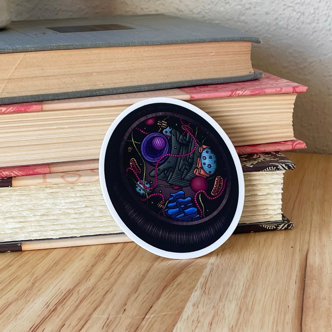 Cell Sticker Gift for Scientist Microbiology Sticker Graduation Gift ...
