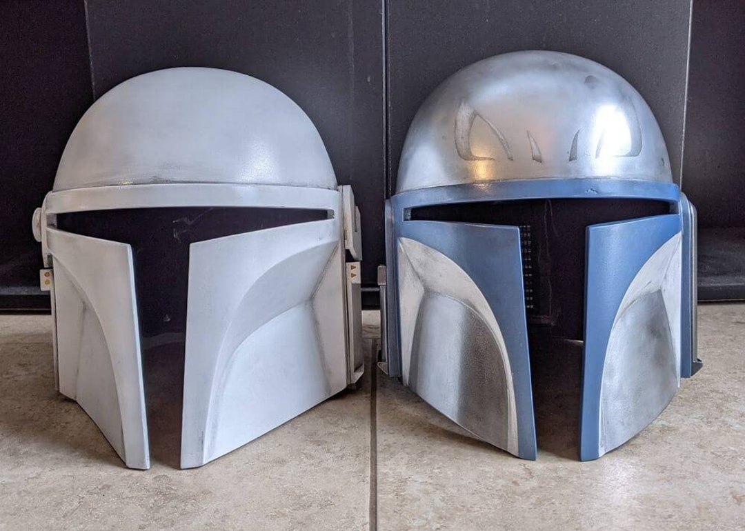 Mandalorian Helmet Star Wars the Black Series Cosplay - Etsy
