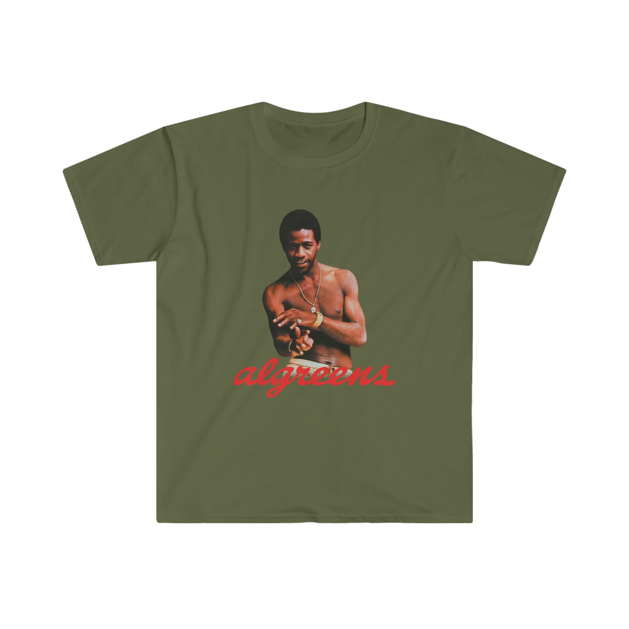 Al Green Vintage Graphic T-shirt and Walgreens Logo Funny Mashup Design ...