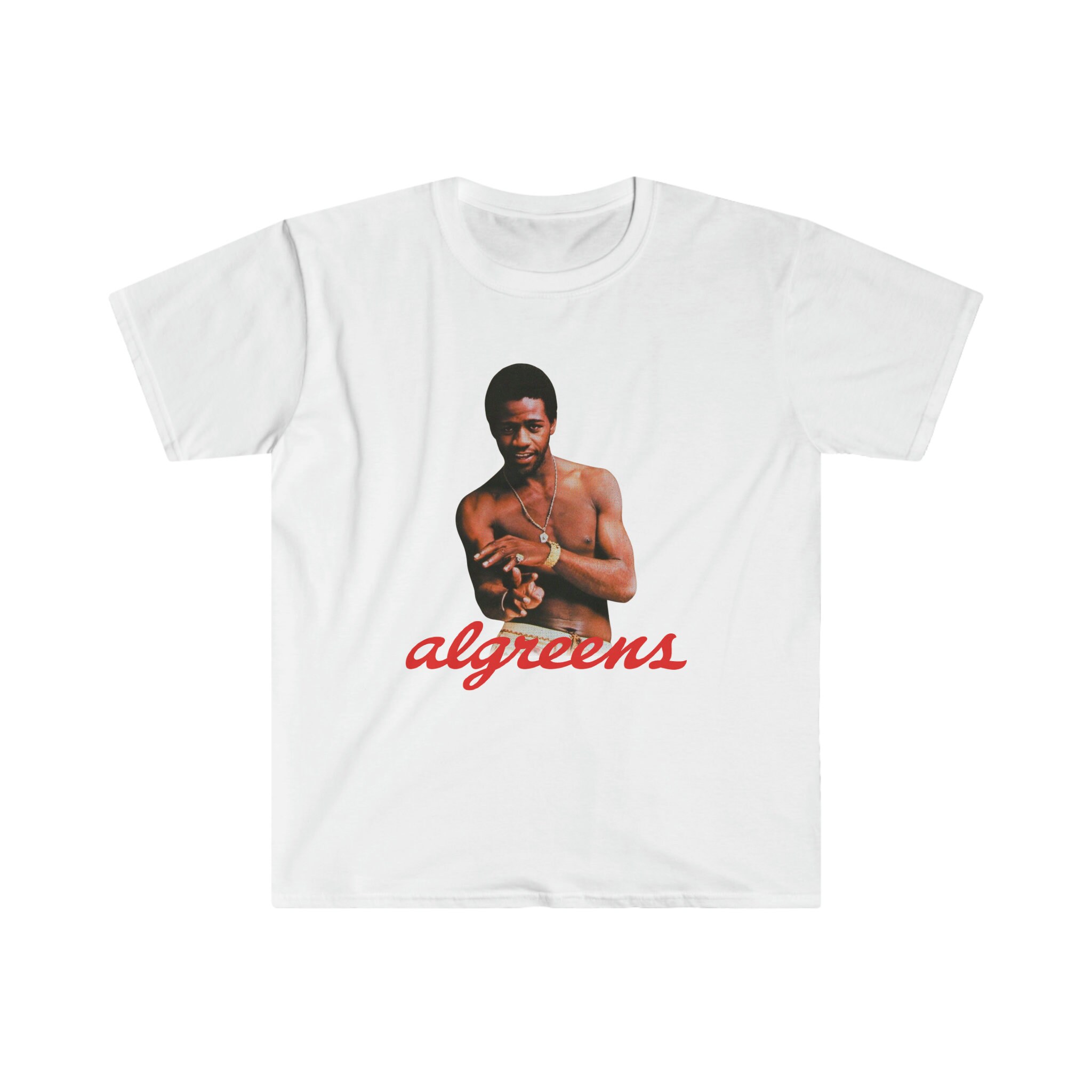 Al Green Vintage Graphic T-shirt and Walgreens Logo Funny Mashup Design ...