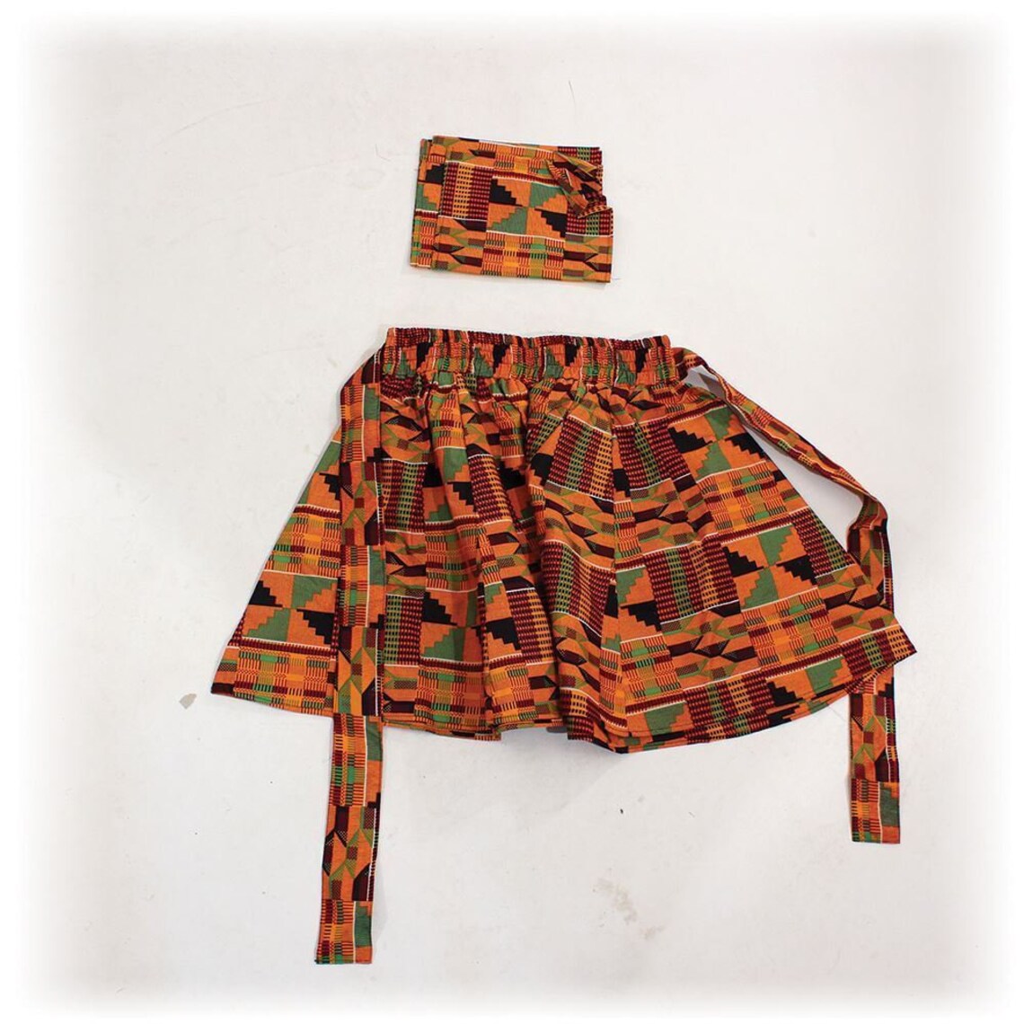 African Traditional Kente Print Type 2 Knee Length Short - Etsy UK