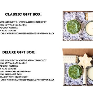 HAPPY HANUKKAH Gift Box, Succulent and Candle Hanukkah Gift, Chanukkah ...