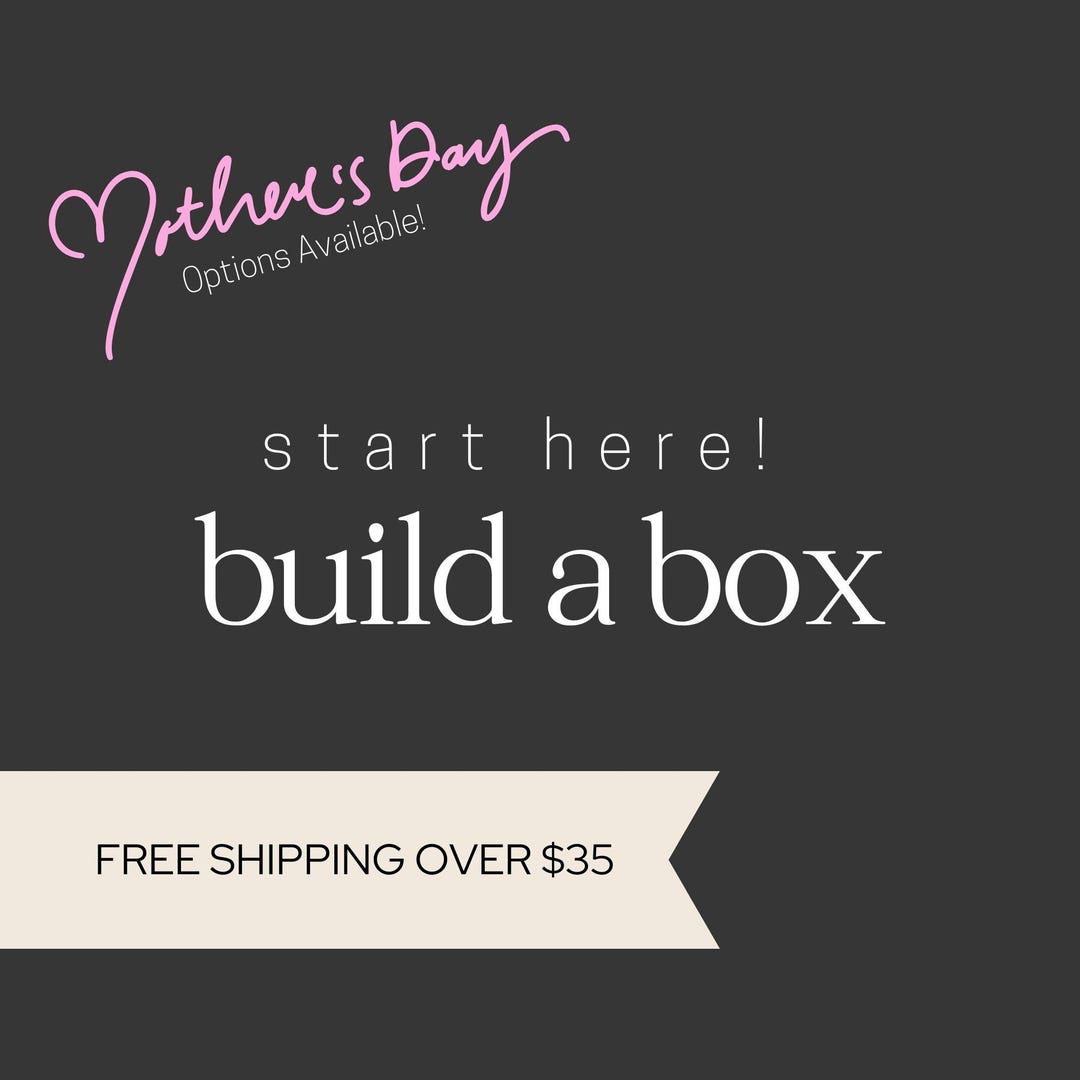 BUILD A BOX Gift for Mom - Custom Spa Set, Mothers Day for Wife, Mother ...