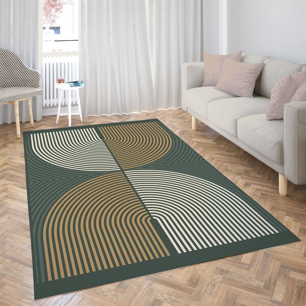Geometric Design Area Rug - Etsy