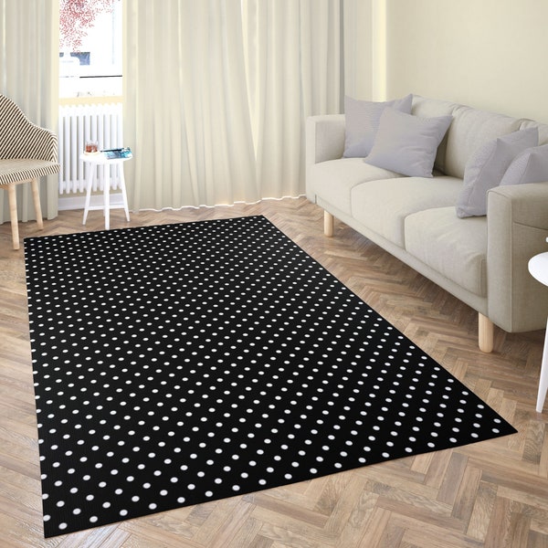 Polka Dot Rug - Etsy