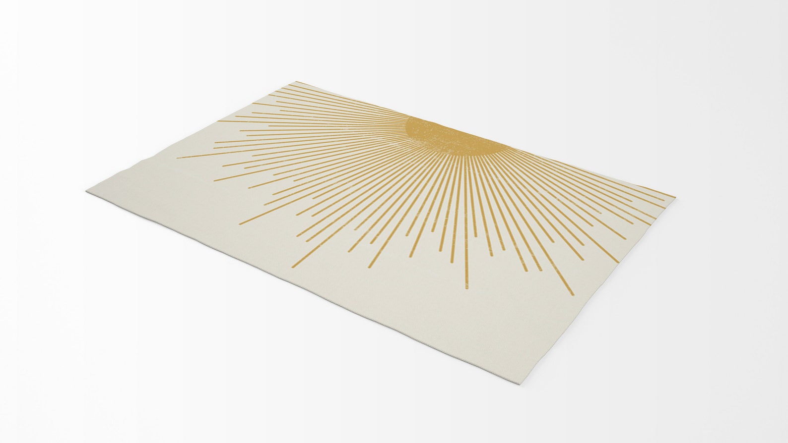 Boho Sun Area Rug Abstract Sun Minimalist Area Rug Geometric | Etsy