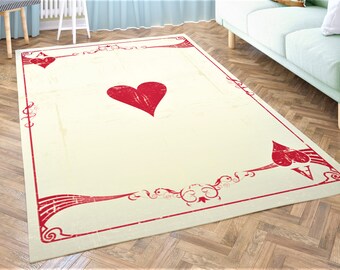 Ace of Hearts - Etsy