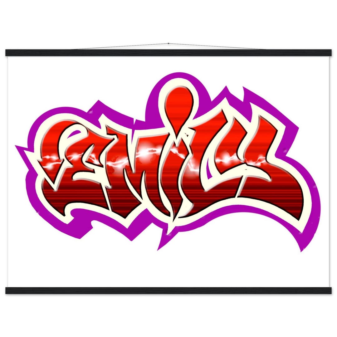 EMILY Name in Graffiti by Legit Original 3D Graffiti Creator Erni Vales ...